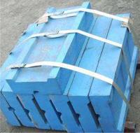 China High Chrome Impact Crusher Spare Parts Blow Bar High Wear Resistance for sale