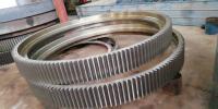 China UNI EN ISO 42CrMo4 Rotary Kiln Girth Gear Ring Gear and cement Ball Mill Ring Gear price for sale