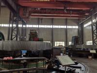 China UNI EN ISO 42CrMo4 Rotary Kiln Girth Gear Ring Gear and cement Ball Mill Ring Gear price for sale
