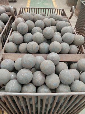 China 50Mn Mining Machine Spare Parts Casting Steel Grinding Iron Ball For Mining Ball Mill for sale
