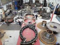 China 485MPA CITIC HIC Machine Parts Ball Mill Parts End Cover For Ball Mill Mill Shell for sale