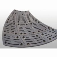 China High Toughness 25J HRA55 High Manganese Lining Plate Durable And Stable and mill liner for sale