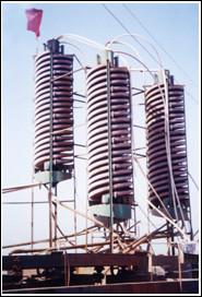 China Dia 400-200 Mm Gravity Spiral Chute and  Ore Dressing Equipment factory with  Long Operating Life for sale
