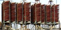 China Dia 400-200 Mm Gravity Spiral Chute and  Ore Dressing Equipment factory with  Long Operating Life for sale