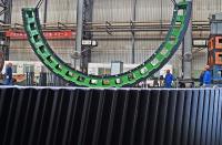 China Rotary Kiln Cement Ball Mill Girth Gear Wheel Casting Steel ZG310-570 Large Module for sale