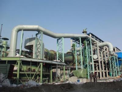 China Φ5.5×115m 1.233r/min Cement Rotary Kiln Lateritic Nickel Rotary Kiln for sale