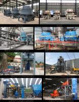 China Vertical 24 - 60 TPH Plastic Sand Making Machine High Crushing Efficiency for sale