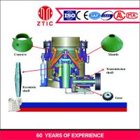 China High Manganese Mn14Cr2 Mining Machine Spare Parts cone crusher mantle for sale