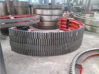 China Cement Mixer 16000mm kiln girth gear Large Main Drive Large Girth Steel Gear for sale