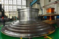 China Casting 485MPA Ball Mill Parts End Cover E75 Grade Steel and mill end cap, mill ends for sale