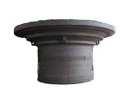 China Casting 485MPA Ball Mill Parts End Cover E75 Grade Steel and mill end cap, mill ends for sale