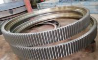 China M200 Max 50T Ring Mill Girth Gear Cement rotary kiln girth gear and spur gear factory price for sale