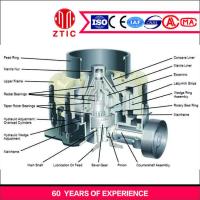 China Custom Casting Steel Cone Crusher Main Shaft 10-60 Hobbing Modules for sale