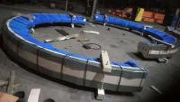 China Large Diameter Outer Mill Girth Gear And Steel Ring Gear For rotary Kiln for sale
