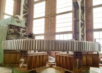 China Custom 10-45mm Module Large Girth Gear pinion Ring For Grinding Mill for sale