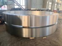 China Rotary Kiln Spare Parts 42CrMo Cement Rotary Kiln Tyre Large Diameter Casting Steel for sale