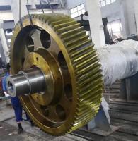 China Customized OEM Mill Pinion Gear Rotary Kiln Pinion Gear With Materilas 42crmo Steel for sale