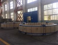 China Rotary Dryer 42CrMo4 Steel Forging Ring Kiln Tyre with Large Diameter for sale