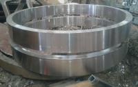 China cement rotary kiln tyre and cement kiln parts and forging riding ring for sale