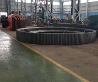 China Carbon Steel Or Alloy Steel Large Mill Girth Gear For Ball Mill And Rotary Kiln for sale