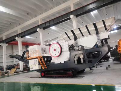 China Sang Making 450 tph Stone Crusher Machine Mobile Crushing Station for sale