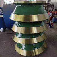 China Mn13Cr2 Mn18Cr2 Mining Machine Spare Parts Cone Crusher Bowl Liner And Mantle for sale