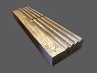 China Impact Crusher Wear Parts Castings And Forgings High Manganese Blow Bar for sale