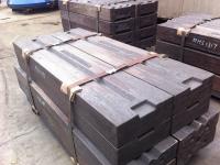 China Impact Crusher Wear Parts Castings And Forgings High Manganese Blow Bar for sale