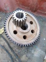 China Grade 6 Casting Steel Mill Pinion Gears OEM Helical Spur Gear for sale