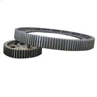 China UNI EN ISO standard 120MT Big Mill Girth Gear For Rotary Kilns for sale