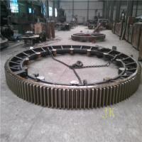 China UNI EN ISO standard 120MT Big Mill Girth Gear For Rotary Kilns for sale
