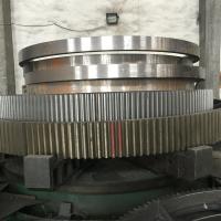China UNI EN ISO standard 120MT Big Mill Girth Gear For Rotary Kilns for sale