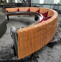 China 120MT Single Piece Ball Mill Girth Gear In Crusher And Rotary Kiln Production for sale