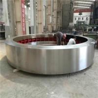 China cement rotary kiln tyre and cement kiln parts and forging riding ring for sale