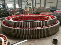 China Large Diameter 16000mm Mill Girth Gear For Rotary Kilns And Grinding Mills for sale