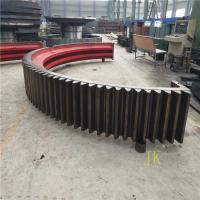 China 120 MT Cement Ball Mill Girth Gear Machine Parts And Spur Gear And Ring Gear for sale