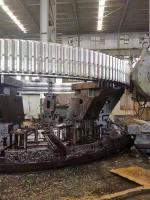 China 120 MT Cement Ball Mill Girth Gear Machine Parts And Spur Gear And Ring Gear for sale