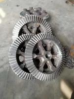 China C45E 1030 Carbon Steel Roller Mill Bevel Pinion Gear with quenched and tempered steel for sale