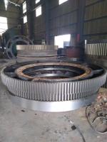 China Casting Steel Tolerance 0.01mm Mill Pinion Gears Mining Mill Spare Parts for sale