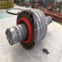 China Cement  Rotary  Kiln  Supporting  Roller  Forging  Parts   45  Steel for sale