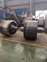 China Cement  Rotary  Kiln  Supporting  Roller  Forging  Parts   45  Steel for sale