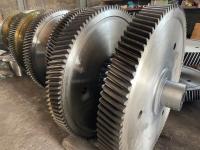 China Carburizing Steel Forging Spur 18CrNiMo7-6 Ball Mill Pinion Gear for sale