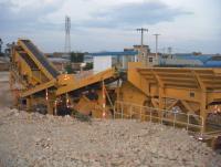 China Construction Waste Crusher with capacity 100tph  and mobile crusher and portable crusher factory price for sale