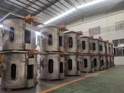 China Aluminium Shell Iron Melting Furnace Metallurgy Machine 6 Pulse 0.5T for sale