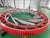 China Forging Steel Large Dia 16000mm Rotary Kiln Girth Gear For Cement Plant for sale