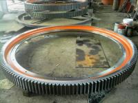 China Heavy Duty 16000mm Ball Mill Girth Gear For Ball Mill And Rotary Kiln for sale
