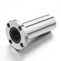 China Customized Flanged Linear Ball Bearing 10MM - 240MM LM UU Bearing Top Grade Precision for sale