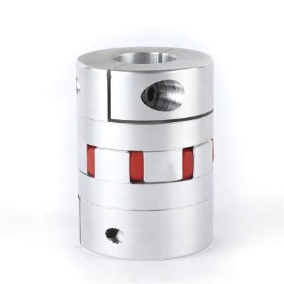 China Corrosion Resistant Torque Shaft Coupling Power Transmission Flexible Shaft Coupling Silver for sale