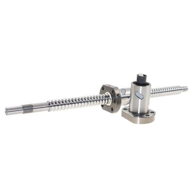 China Heavy Load Rolled Ball Screw Efficient 10mm Ball Screw Food Grade Lubrication for sale