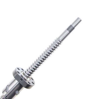 China 10mm - 160mm Linear Motion Ball Screw High Rigidity Double Nut Ball Screw for sale